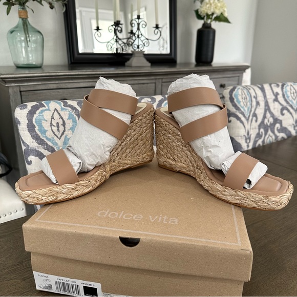 Dolce Vita | Shoes | Nib Dolce Vita Aldona Ankle Wrap Wedge Sandal Size ...